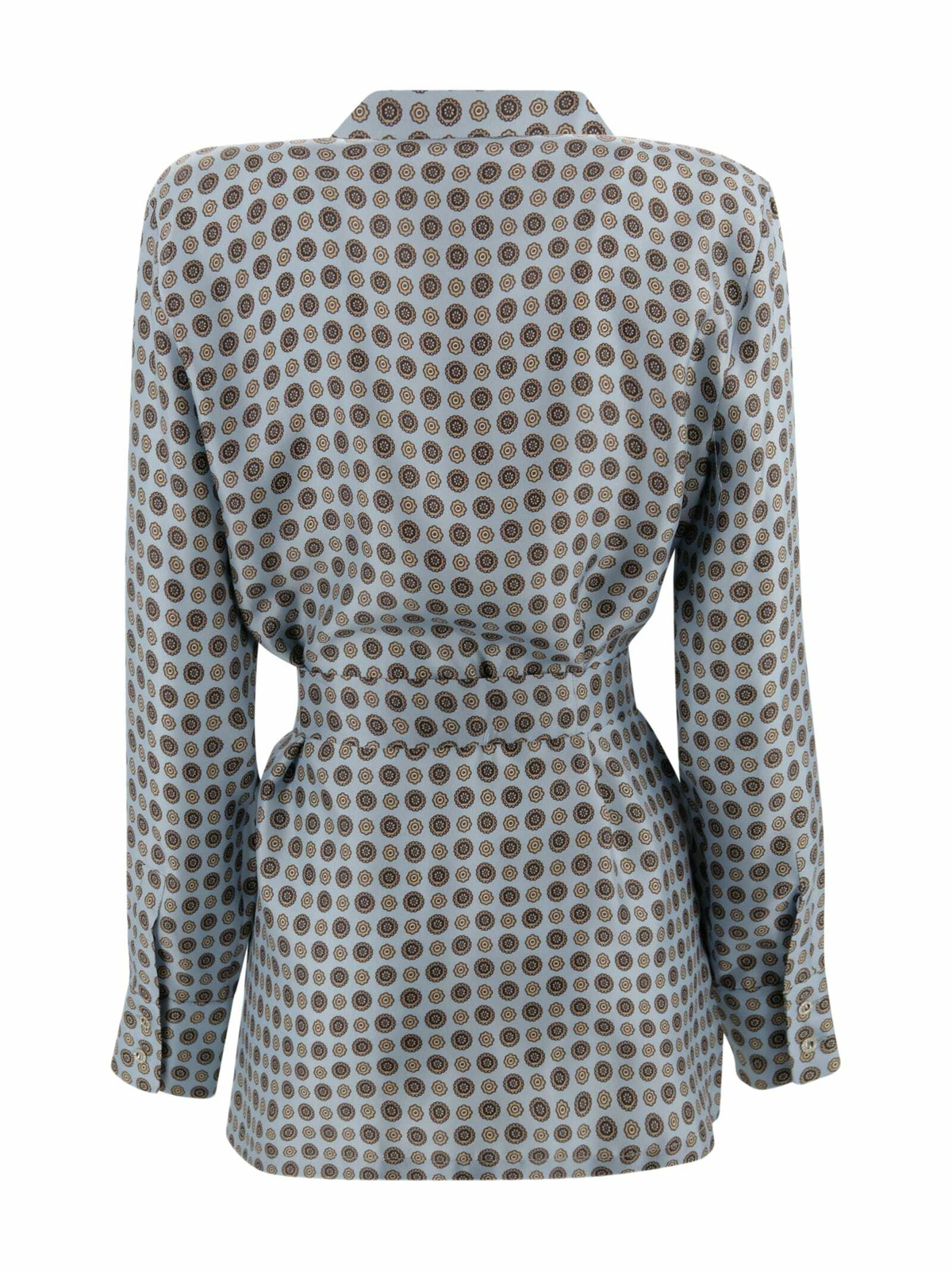 Max Mara Studio Silk Print Shirt Max Mara