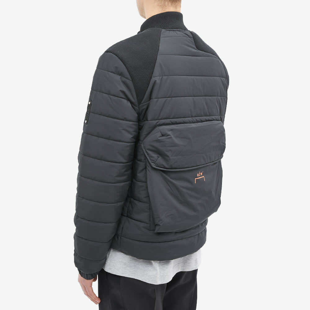 A-COLD-WALL* Men's Asymmetric Padded Jacket in Black A-Cold-Wall*