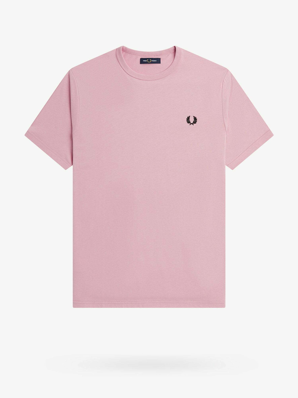 Fred Perry T Shirt Pink Mens Fred Perry