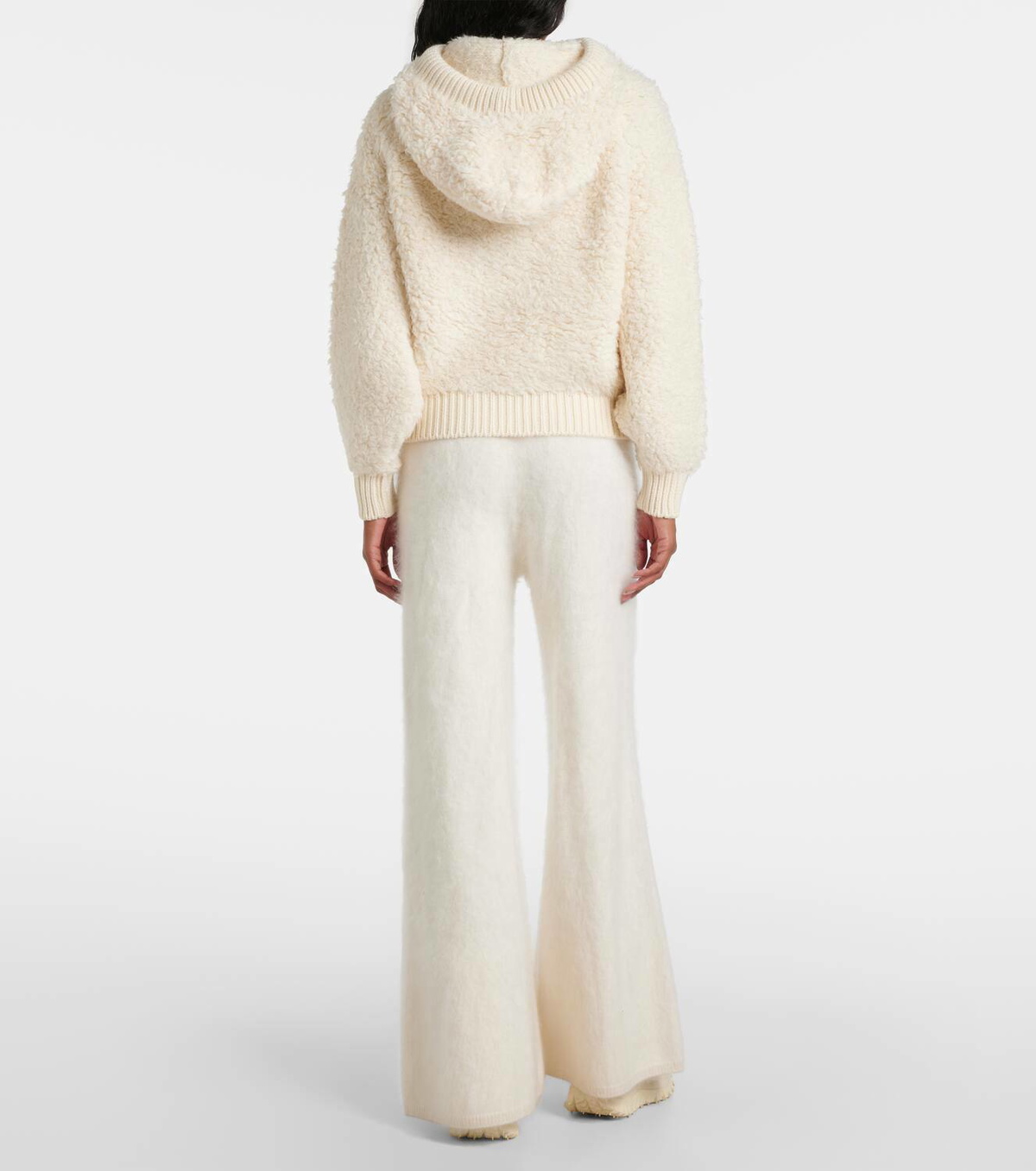 Jet Set Jennifer wool-blend hoodie Jet Set