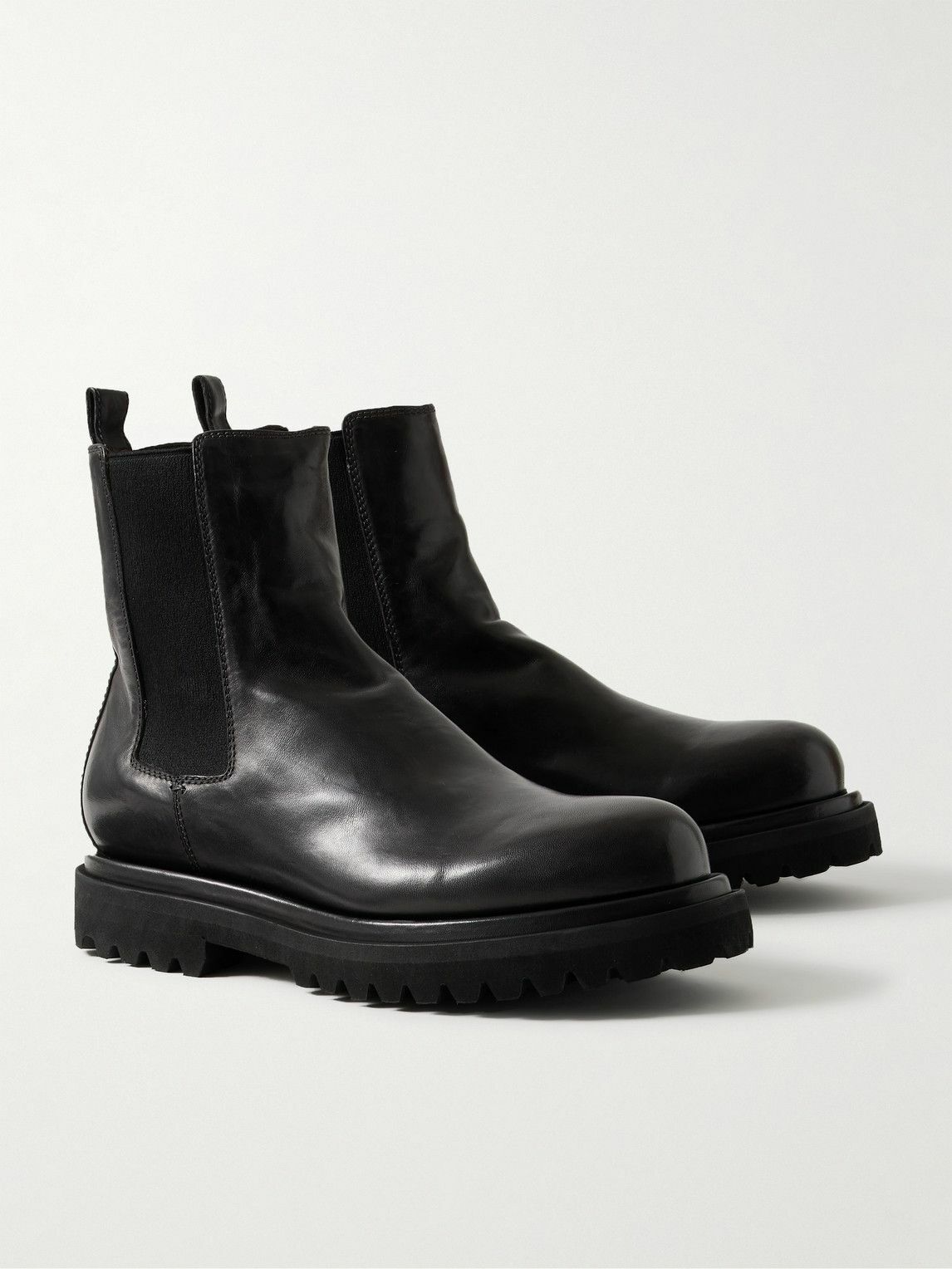 Officine Creative - Leather Chelsea Boots - Gray Officine Creative
