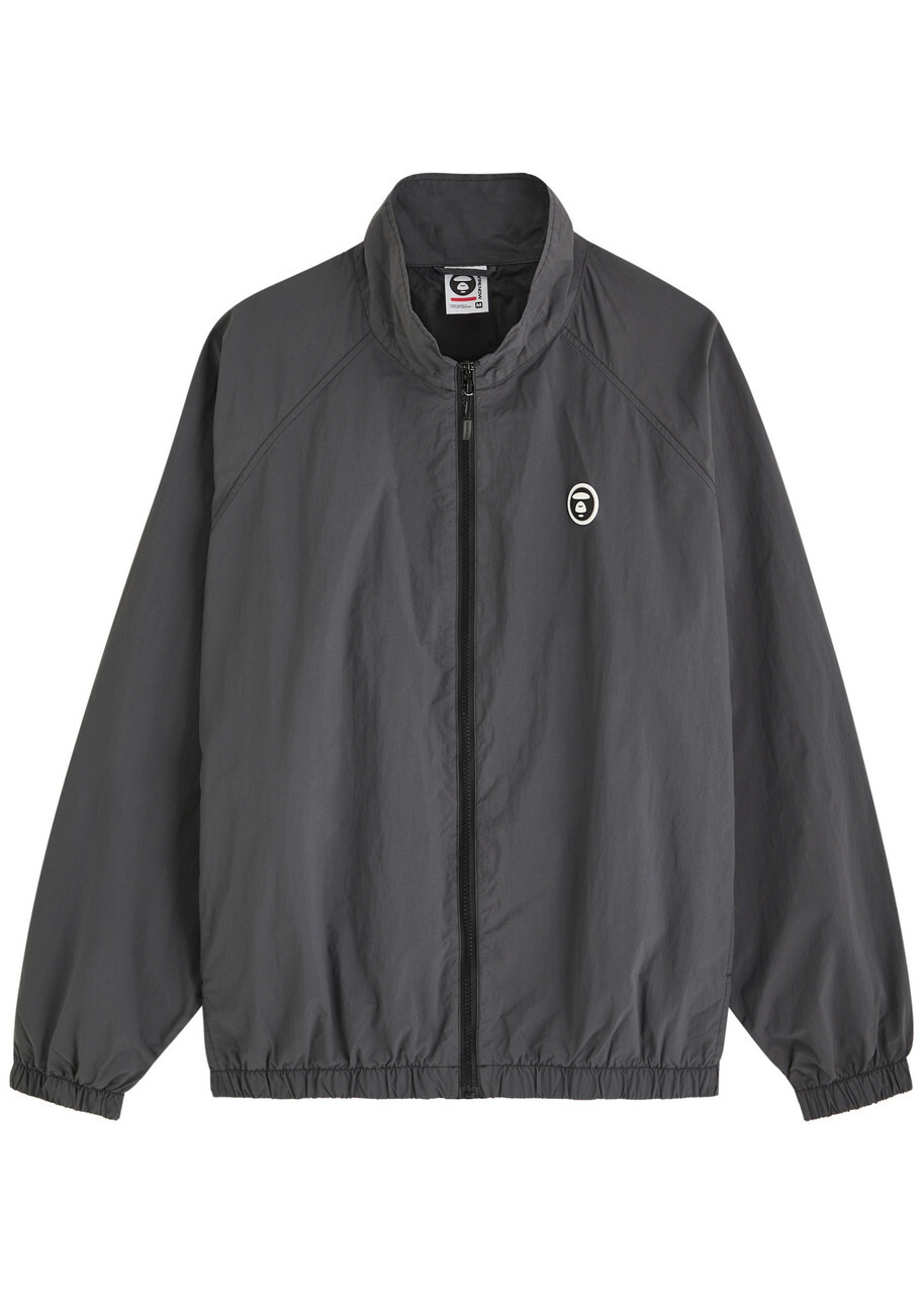 Aape Logo Shell Track Jacket Black AAPE by A Bathing Ape