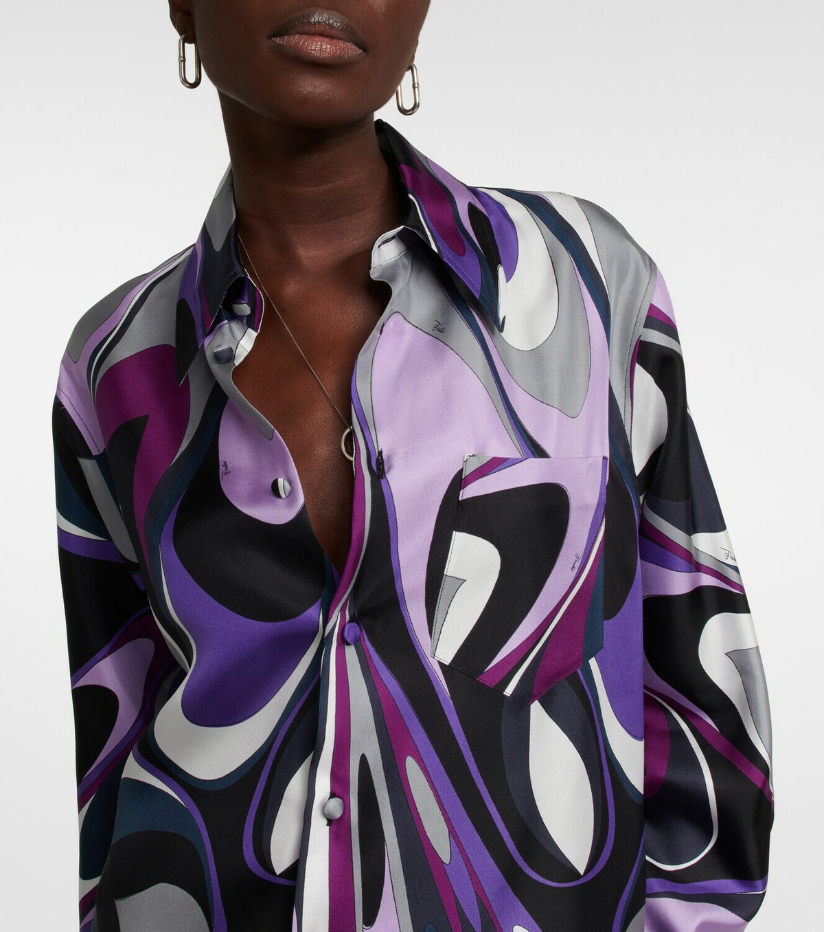 Pucci - Printed silk shirt Emilio Pucci
