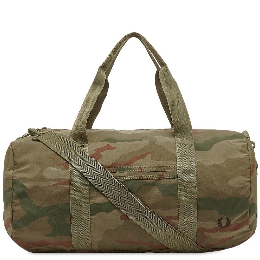 Fred Perry Camo Barrell Bag Fred Perry