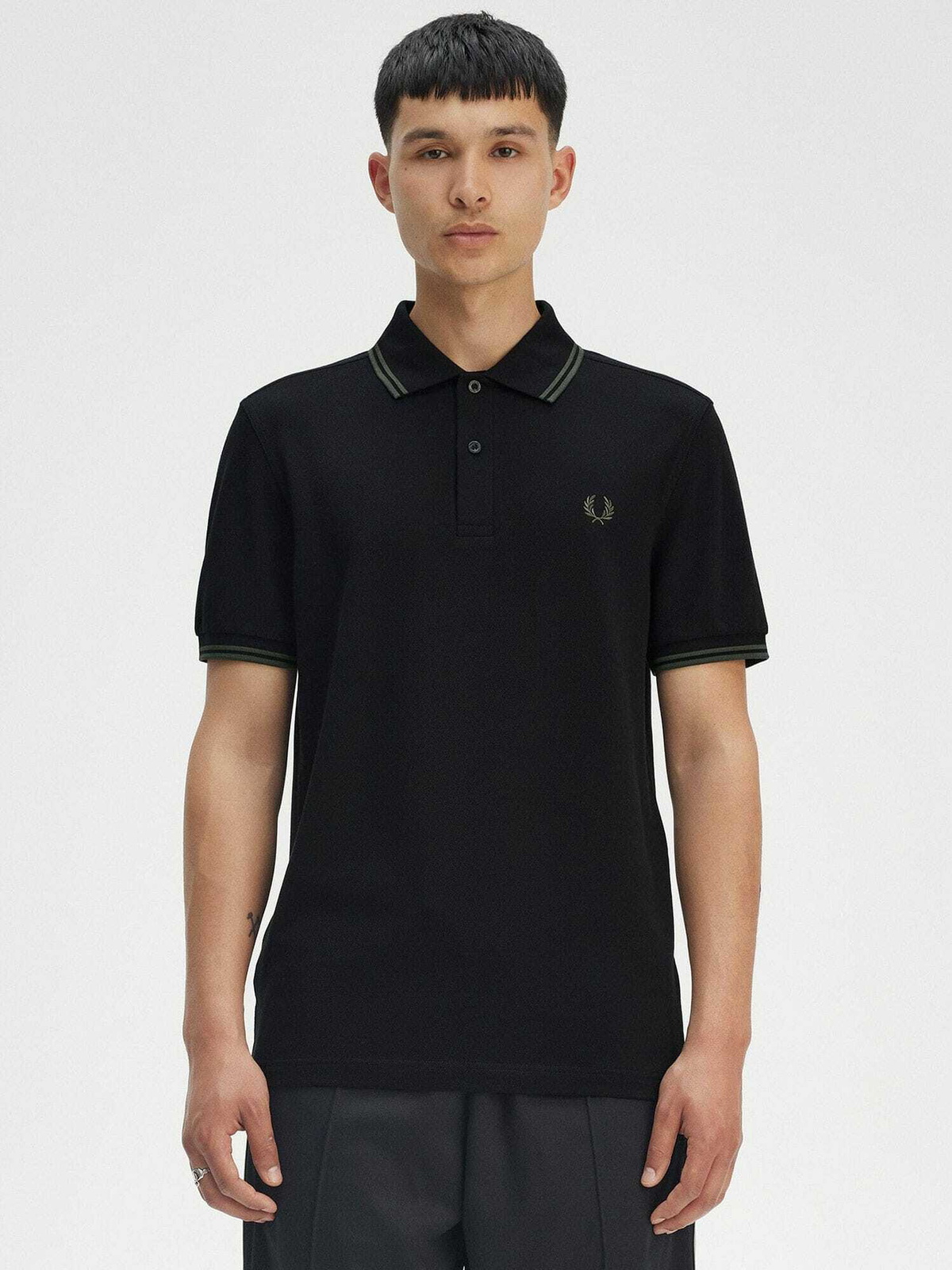 Fred Perry Classic Polo Shirt With Logo Embroidery Fred Perry