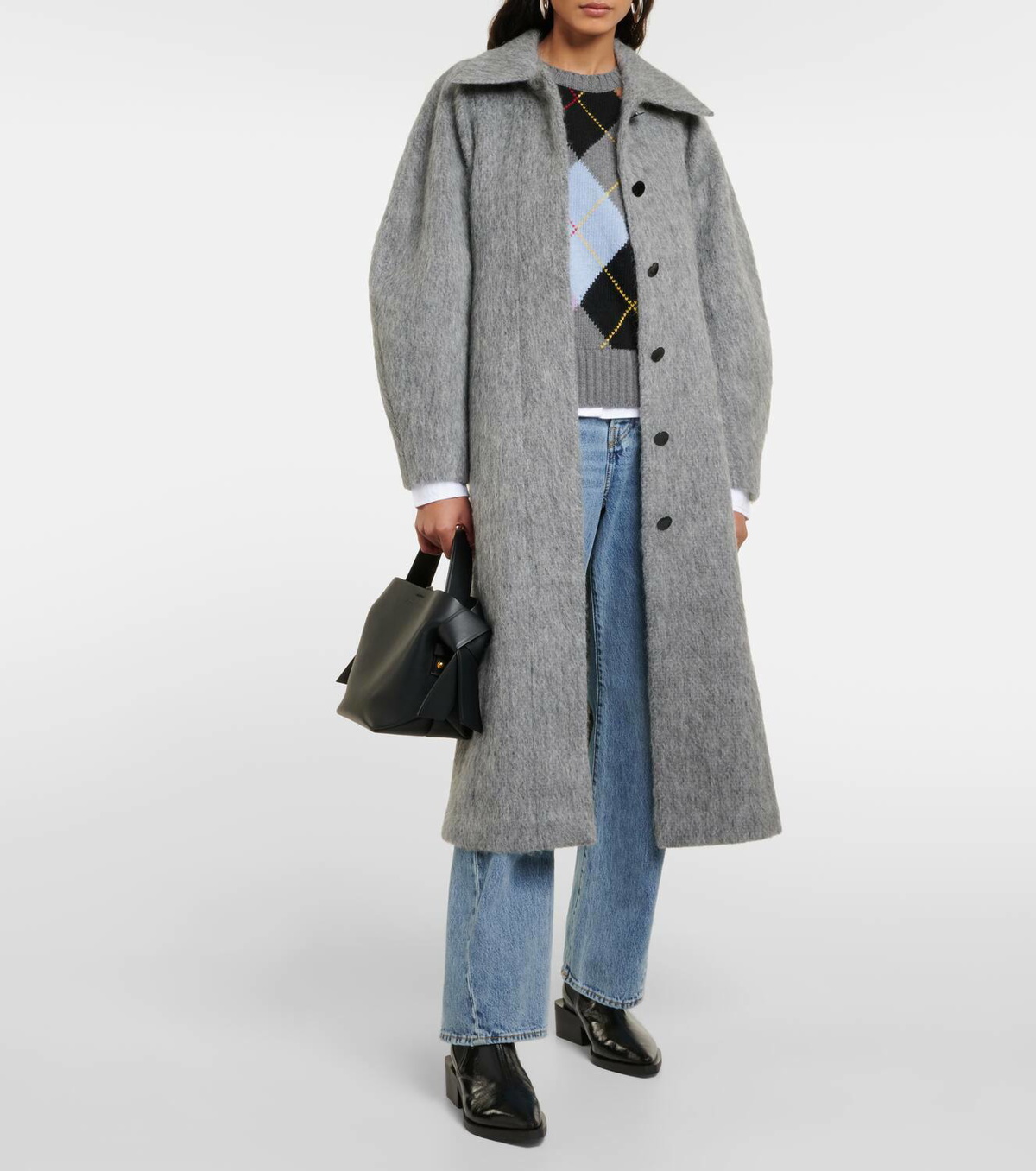 Ganni Wool-blend coat GANNI