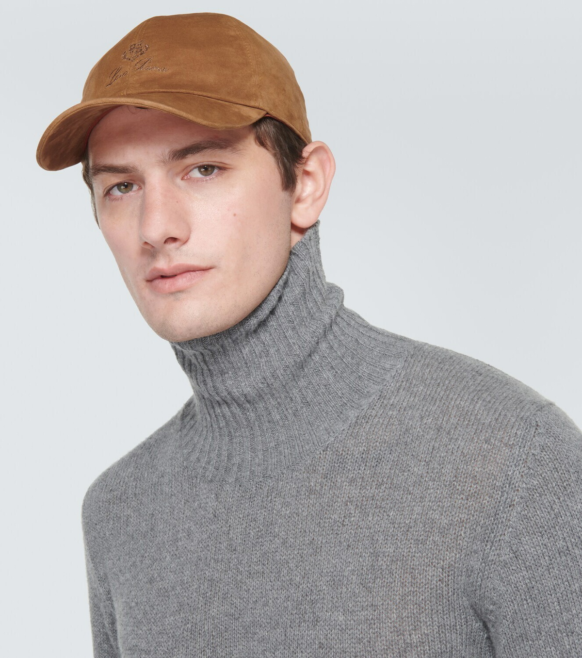 Loro Piana Suede baseball cap Loro Piana