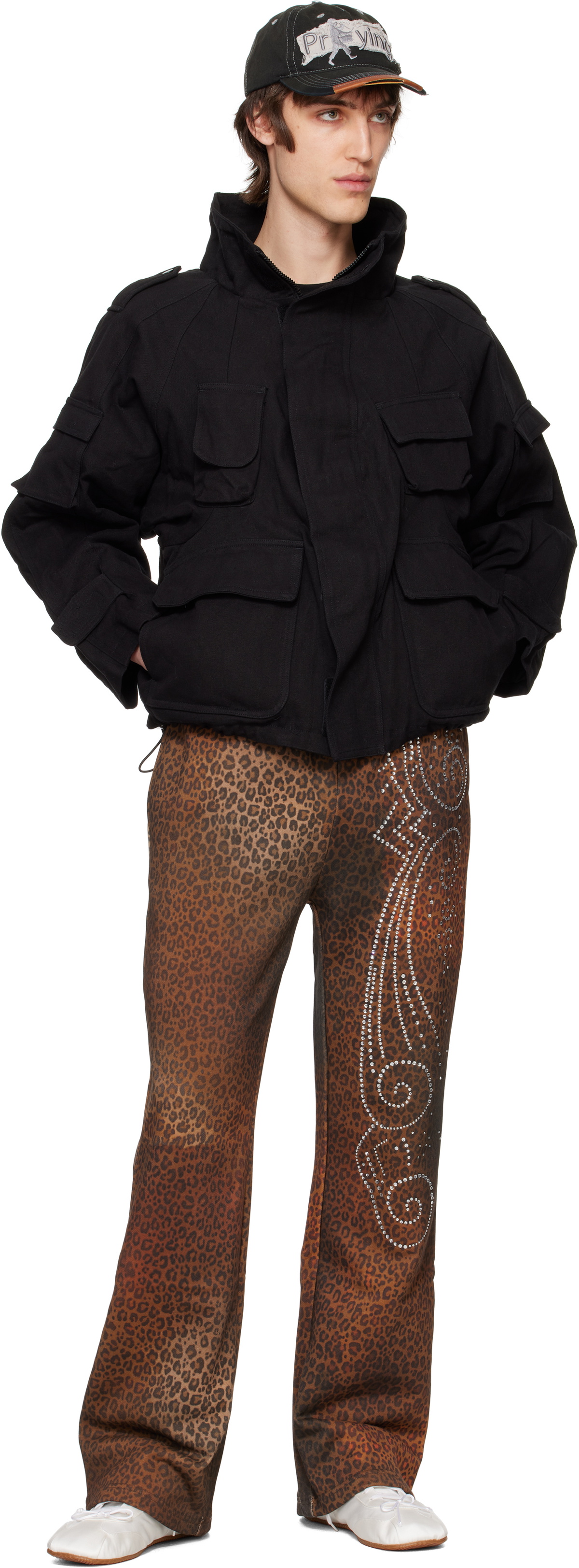 Praying Black Police Jacket Praying