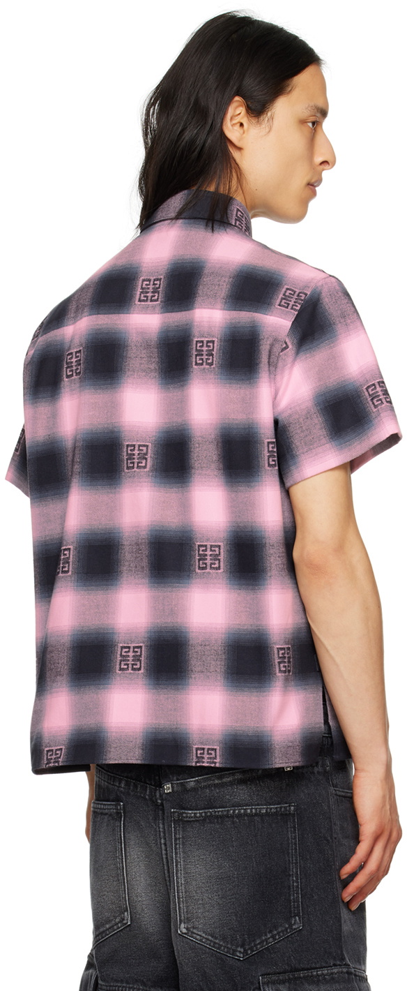 Givenchy Pink Check Shirt Givenchy