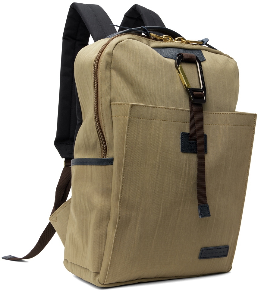master-piece Beige Link-V2 Backpack Master-Piece Co