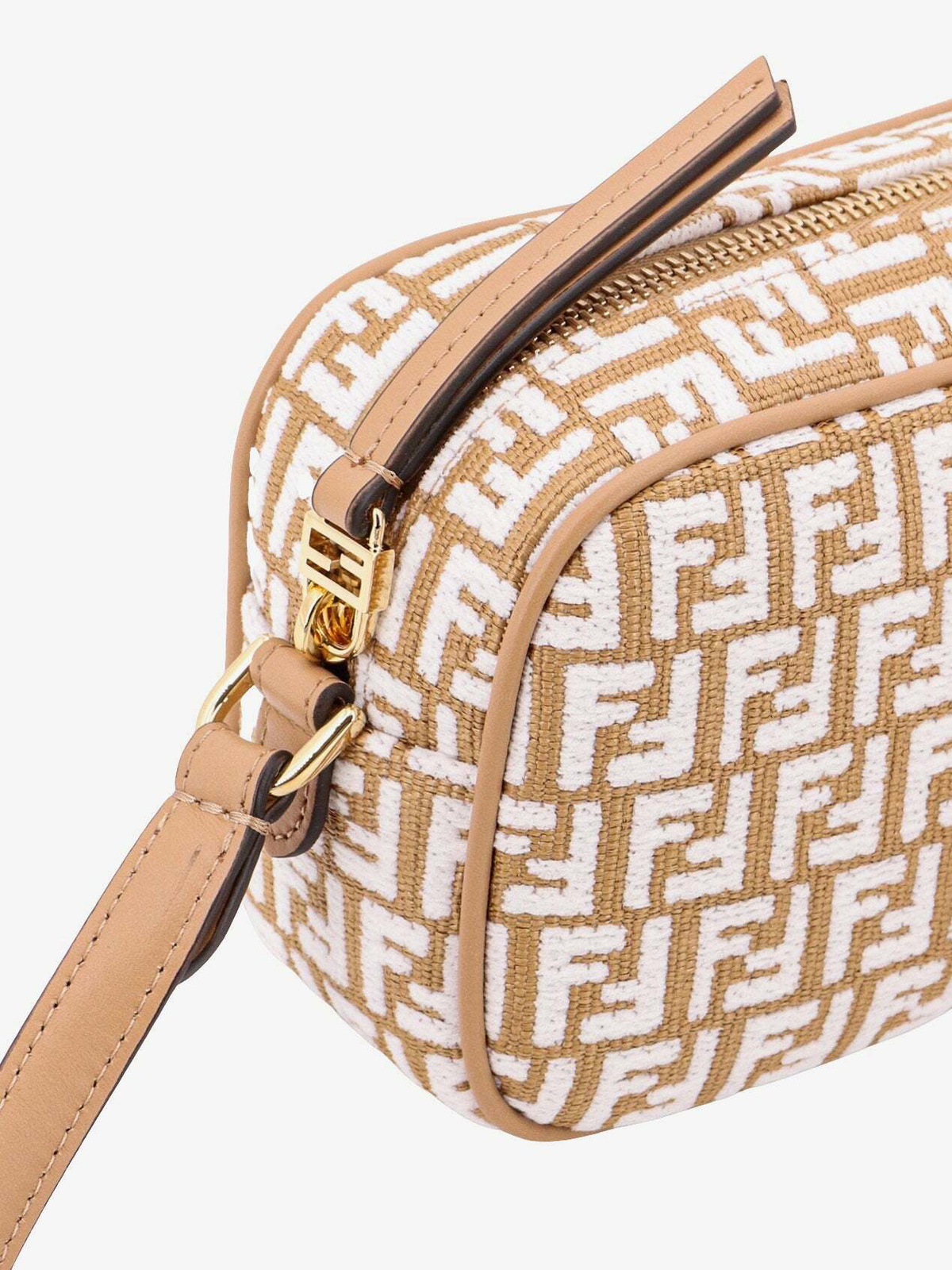 Fendi Camera Case Beige Womens Fendi
