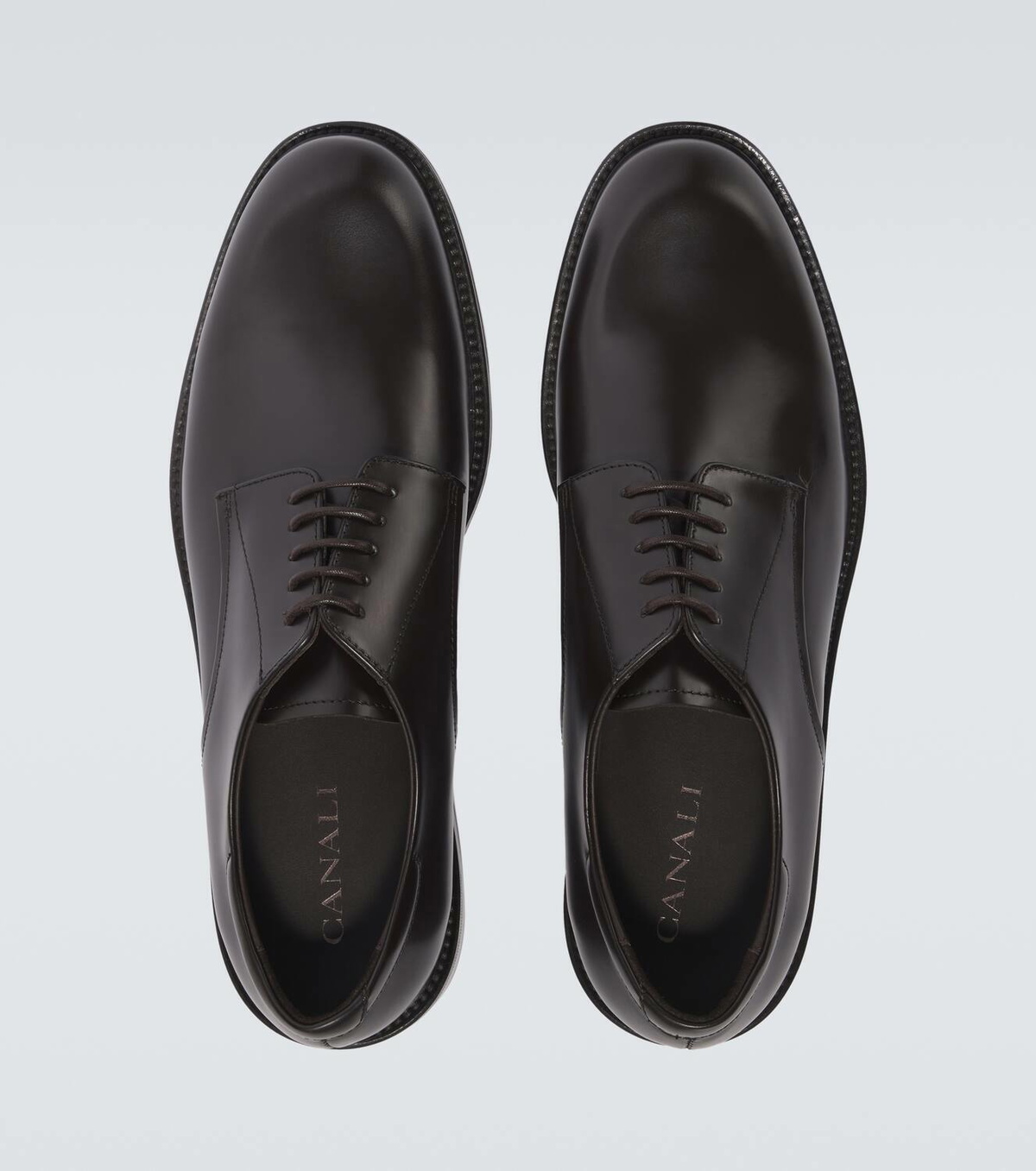 Canali Leather Derby shoes Canali