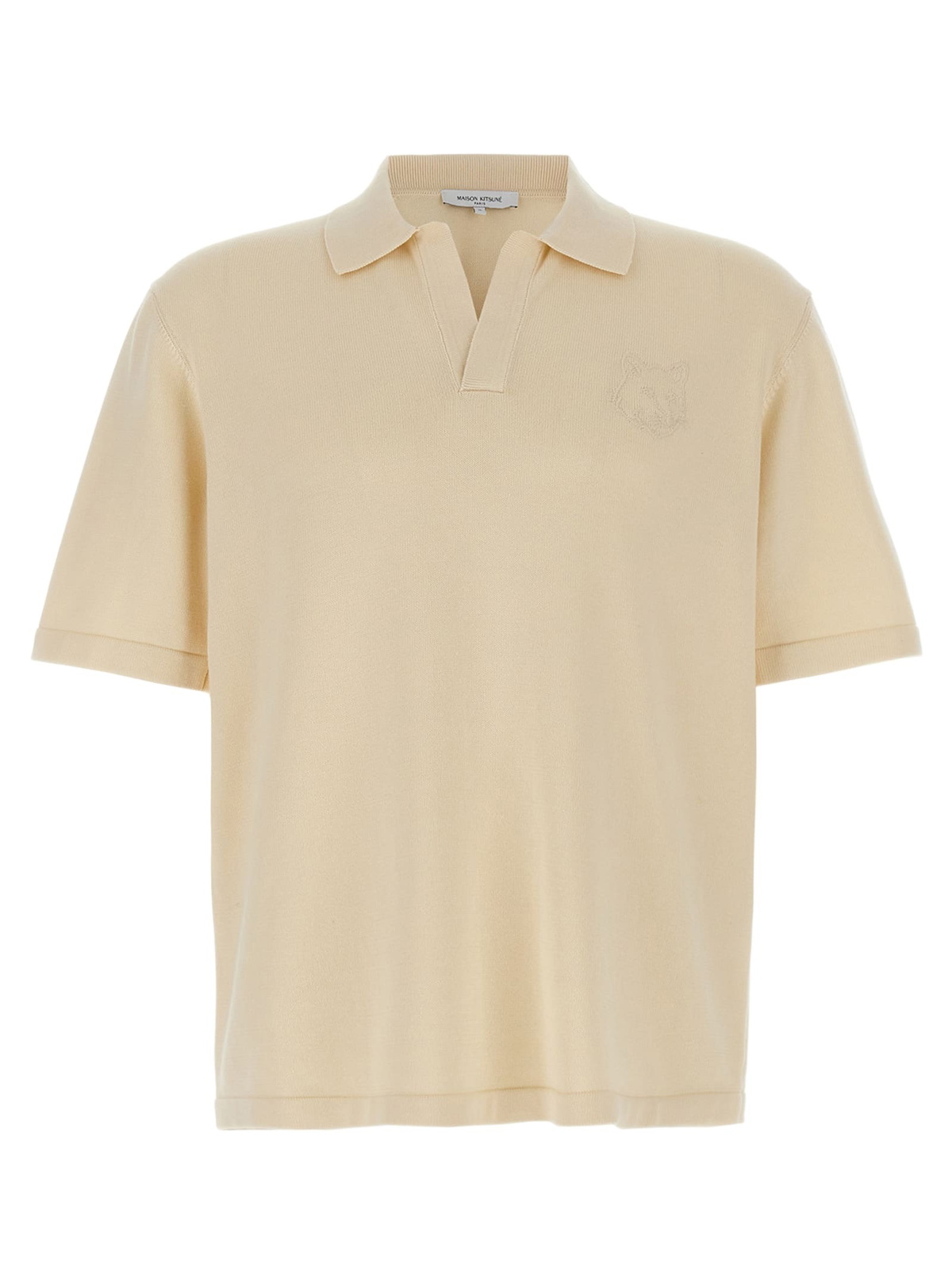 Maison Kitsuné bold Fox Head Polo Shirt Maison Kitsune