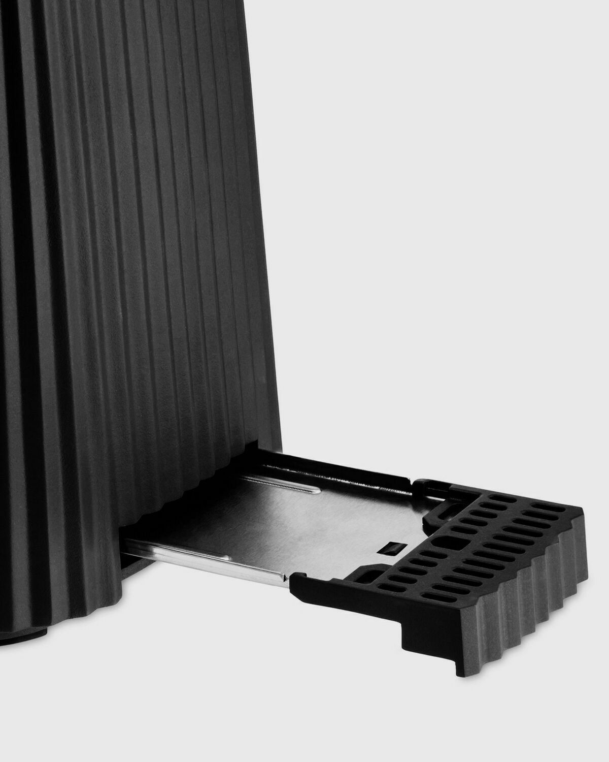 Alessi Plisse Toaster Eu Plug Black Tableware Alessi