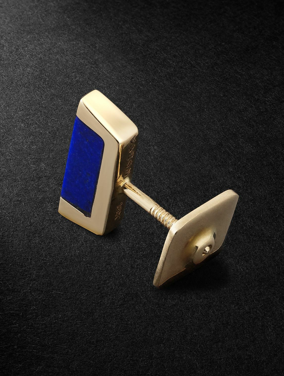 VARON - Trill Gold Lapis Lazuli Earring