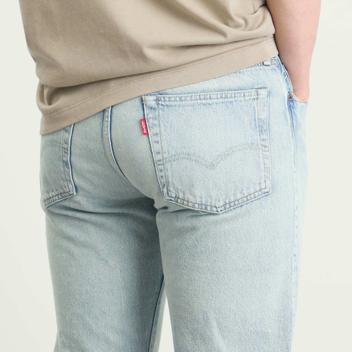 Levi's Men's LVC 1954 501® Selvedge Jeans in Lvc 1954 Rossie Levi's Red