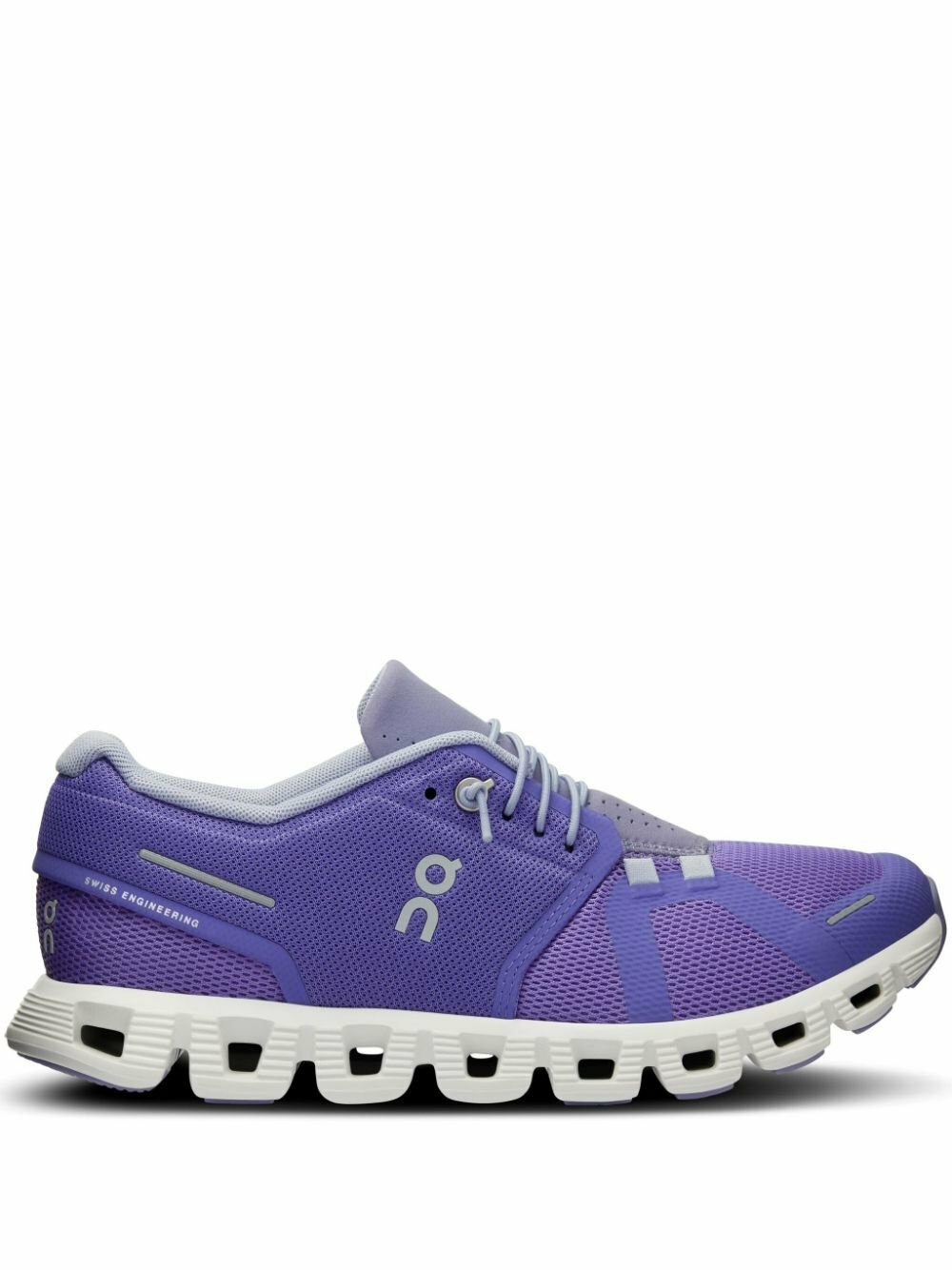 On Running Purple Cloud 5 Mesh Sneakers On