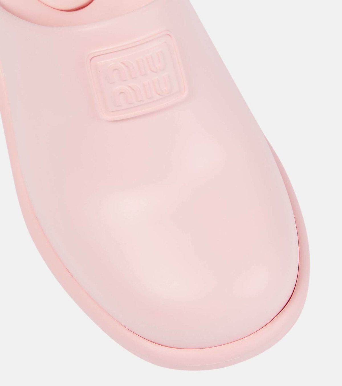 Miu Miu Logo clogs Miu Miu