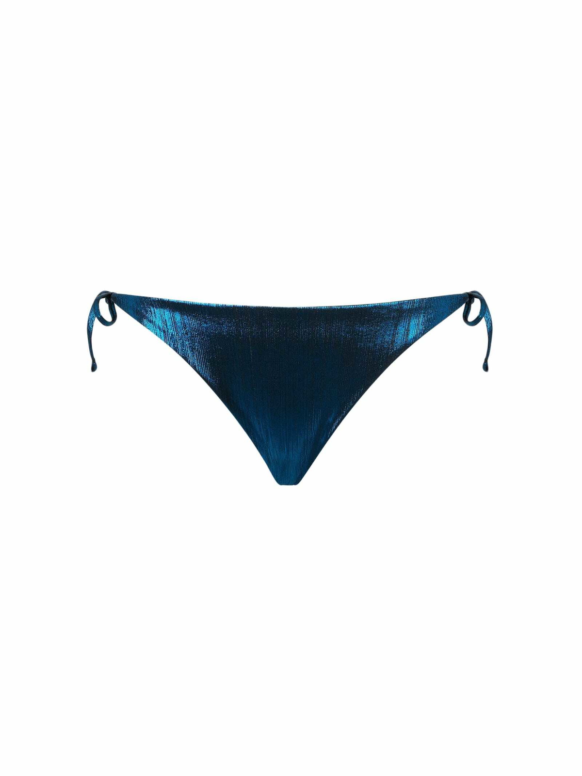 MC2 Saint Barth Woman Blue Laminated Swim Briefs MC2 Saint Barth