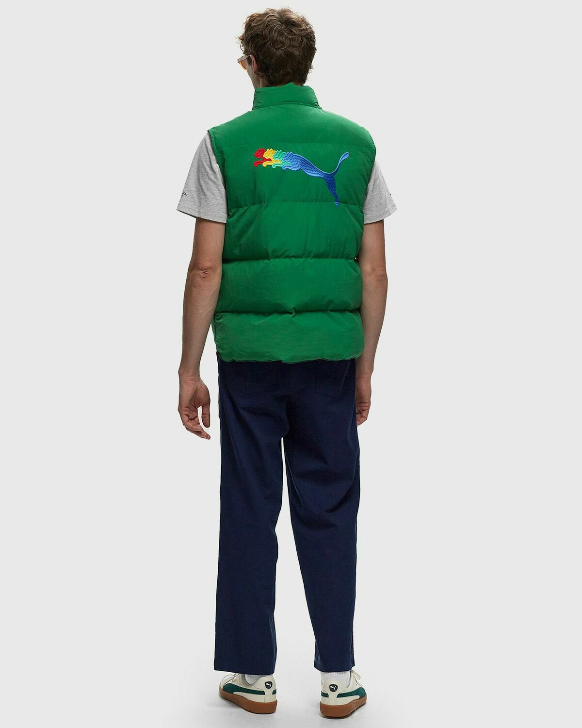 Puma X Noah Primaloft Puffer Vest Green Vests Puma
