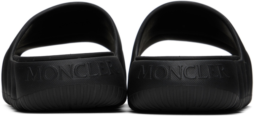 Moncler Black Lilo Slides Moncler