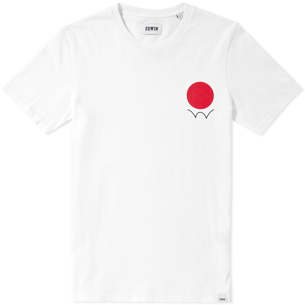 Edwin Red Dot Logo Tee Edwin