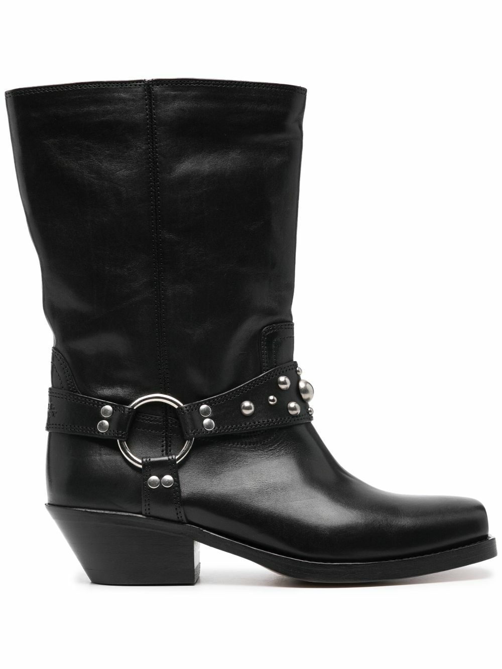 ISABEL MARANT Black Antya Leather Boots Isabel Marant
