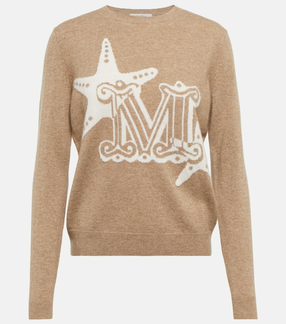 Max Mara - Gordon intarsia wool and cashmere sweater Max Mara