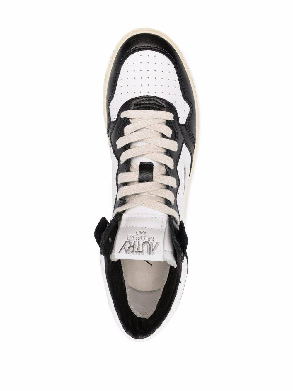 AUTRY - Medialist Mid Leather Sneakers Autry