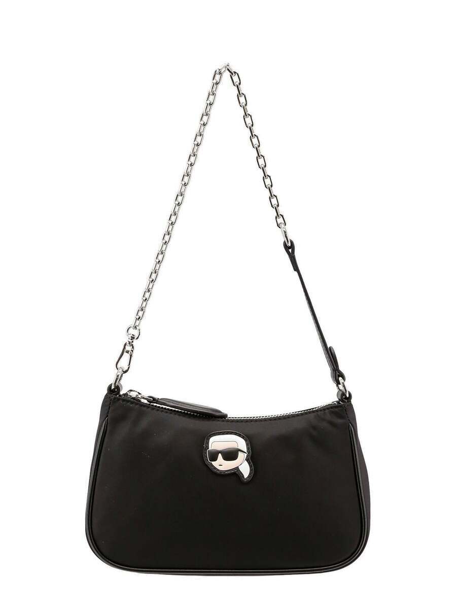 Karl Lagerfeld Shoulder Bag Black Womens Karl Lagerfeld