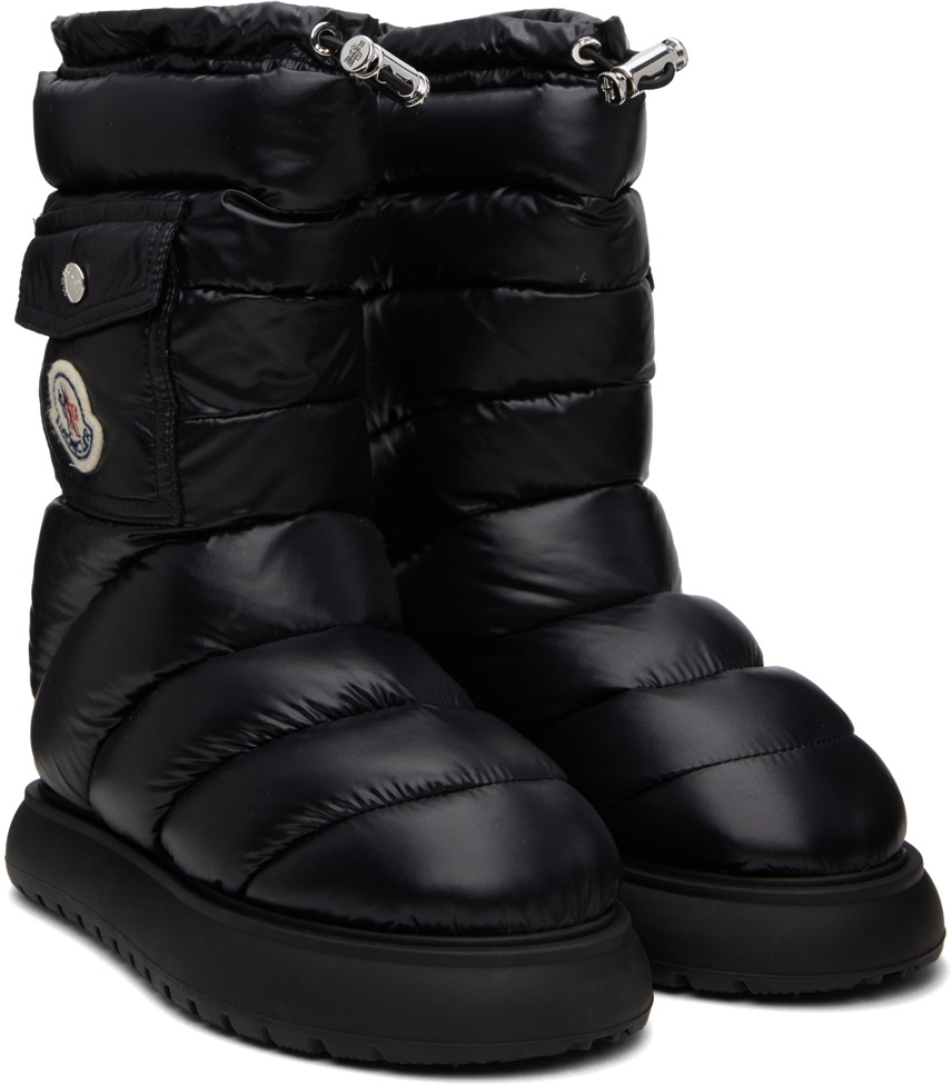 Moncler Black Gaia Down Boots Moncler