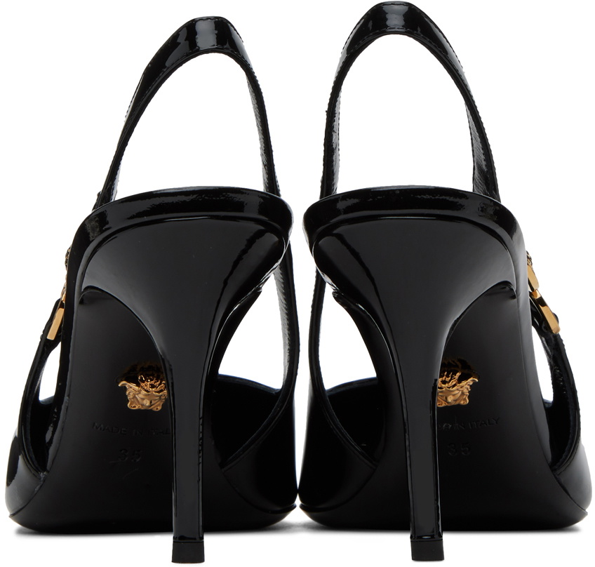 Versace Black Medusa '95 Mid Heels Versace