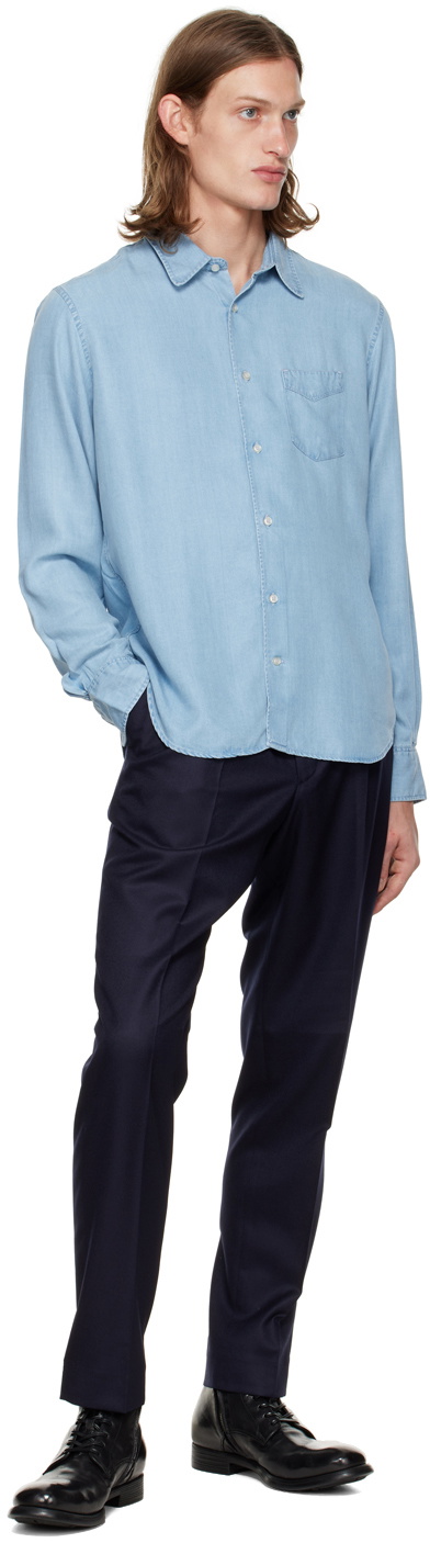 Officine Générale Navy Drew Trousers Officine Generale