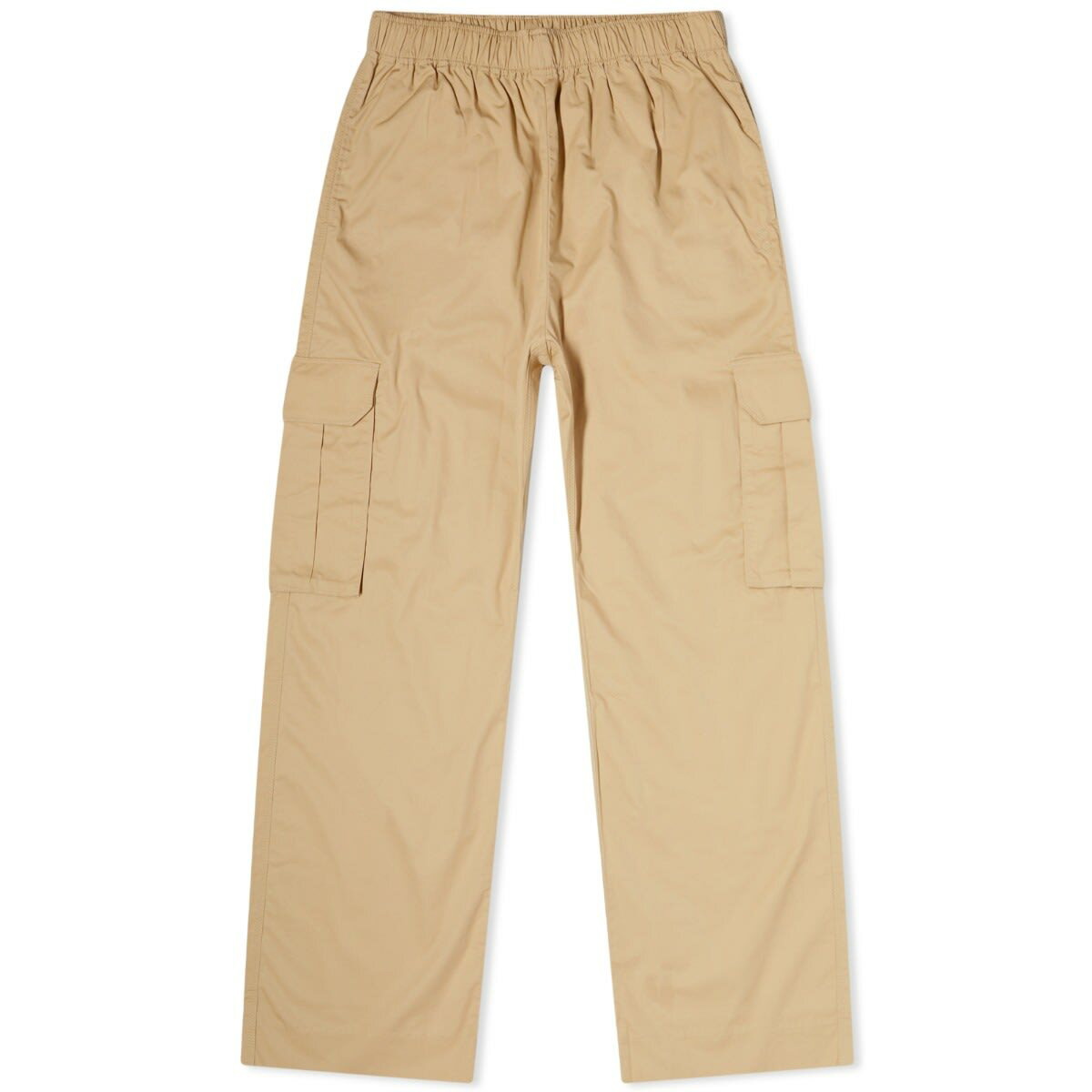 Stine Goya Women's Fatuna Heavy Poplin Cargo Trousers in Banana Crepe ...