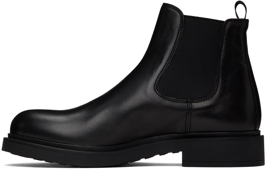 Officine Creative Black Engineer 006 Chelsea Boots Officine Creative