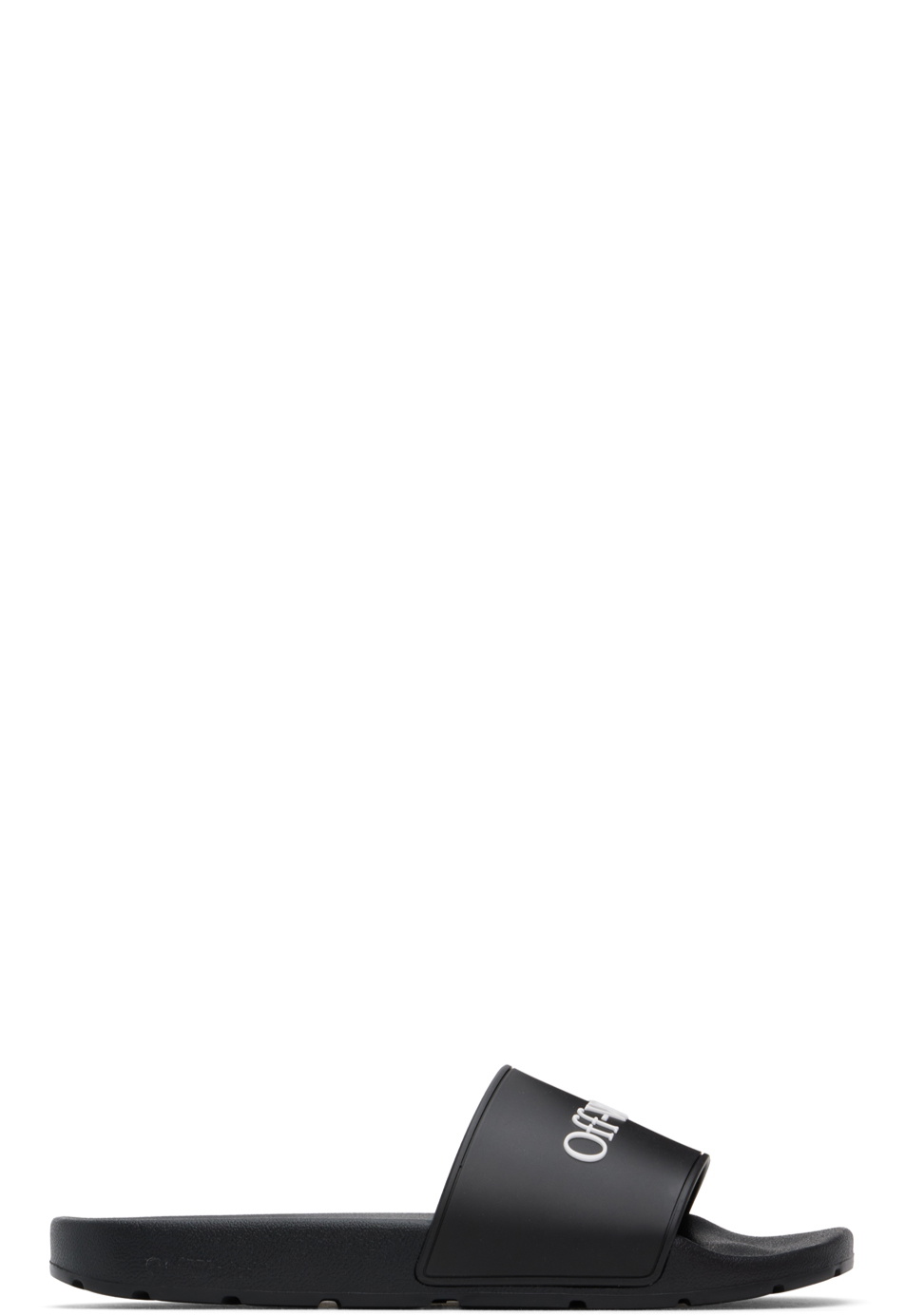 Off-White Black Bookish Pool Slides Off-White
