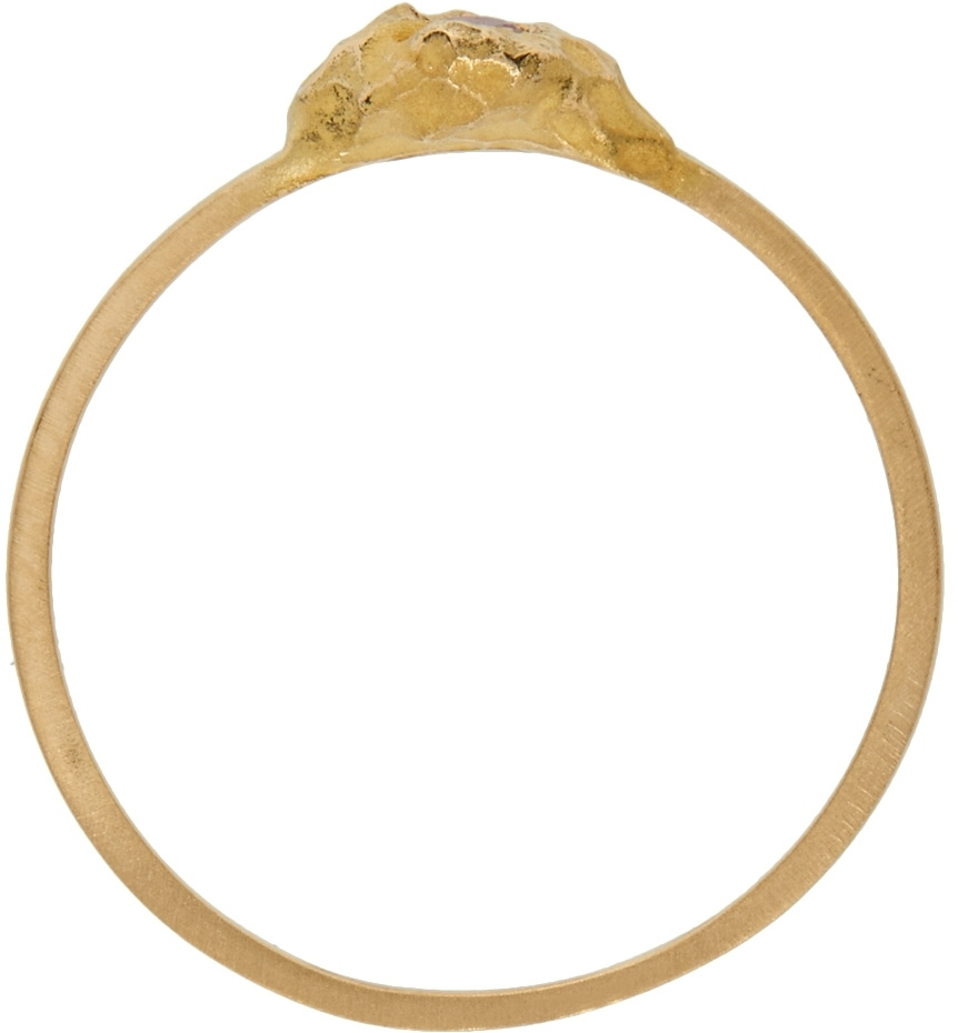 ELHANATI Gold Petite Paloma Ring Elhanati