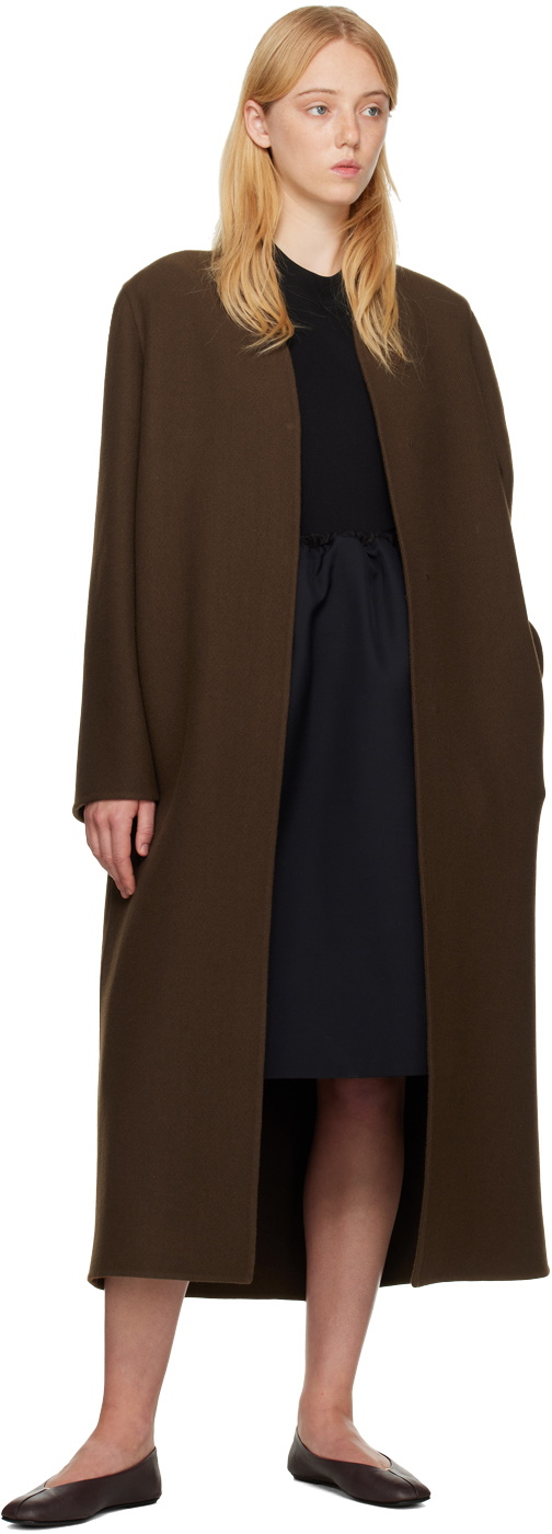 The Row Black Clare Midi Skirt The Row