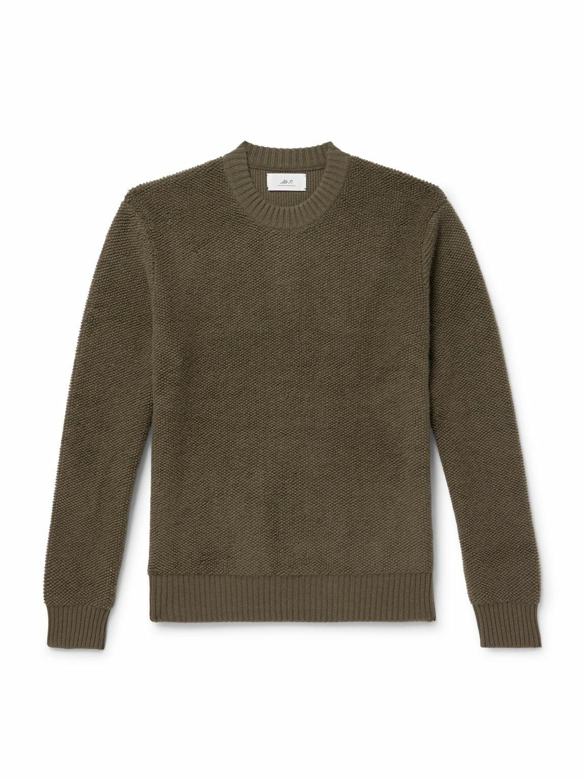Mr P. - Cashmere Sweater - Green Mr P.