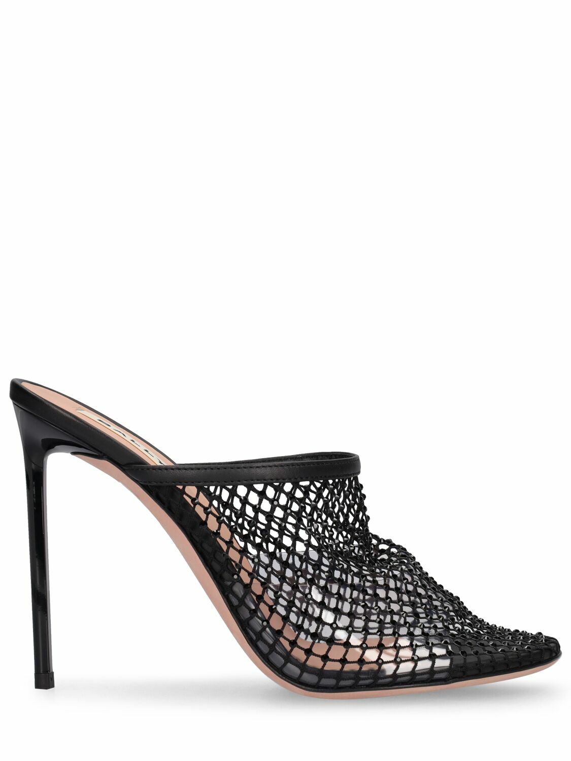 BALLY - 105mm Tyna Crystal Mesh Pumps Bally