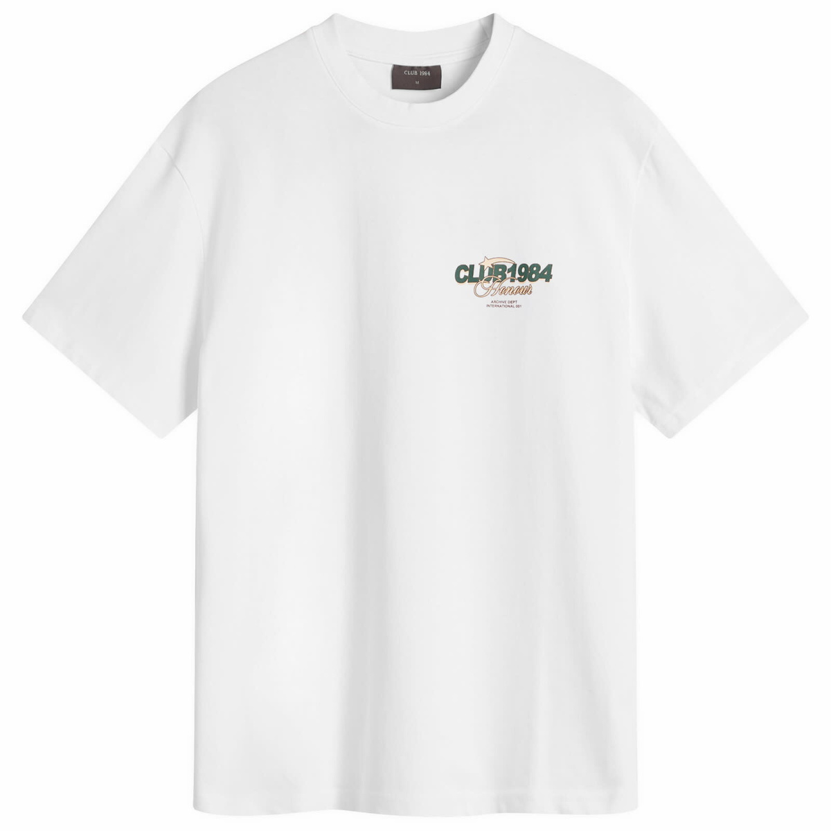 Club 1984 Men's Honour T-Shirt in White Club 1984