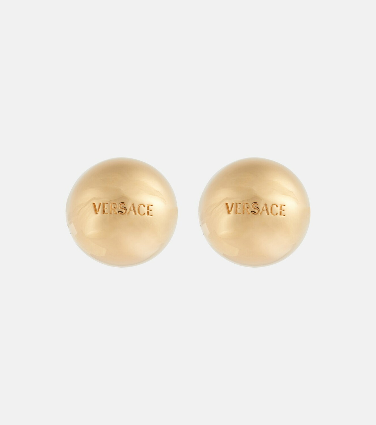 Versace - Logo stud earrings Versace