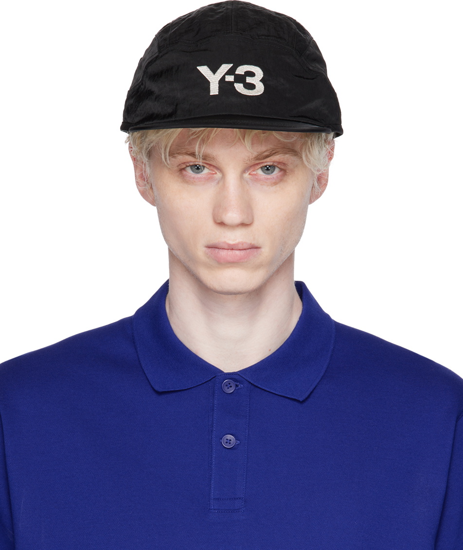 Y-3 Black Running Cap Y-3
