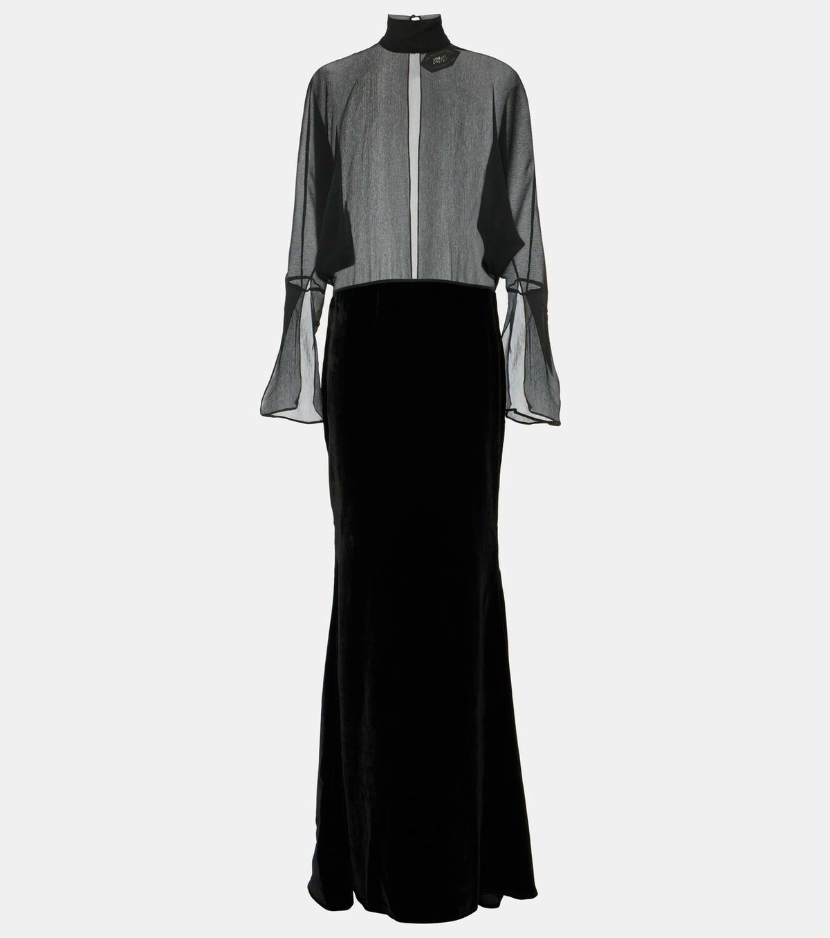 Taller Marmo Shangai silk gown Taller Marmo