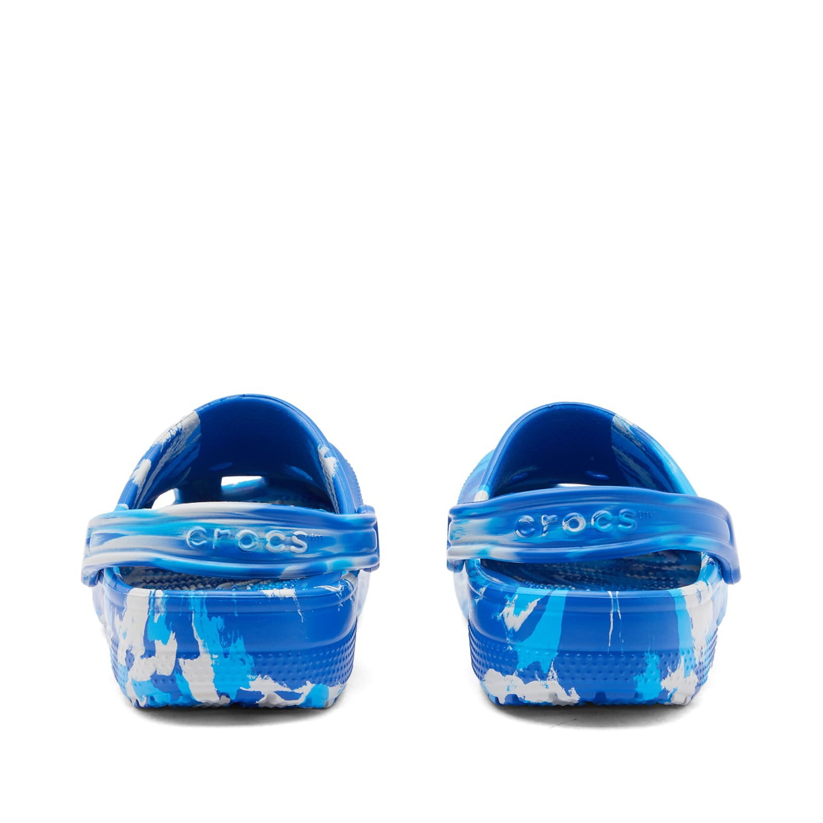 Crocs Classic Marbled Clog in Blue Bolt/Multi Crocs