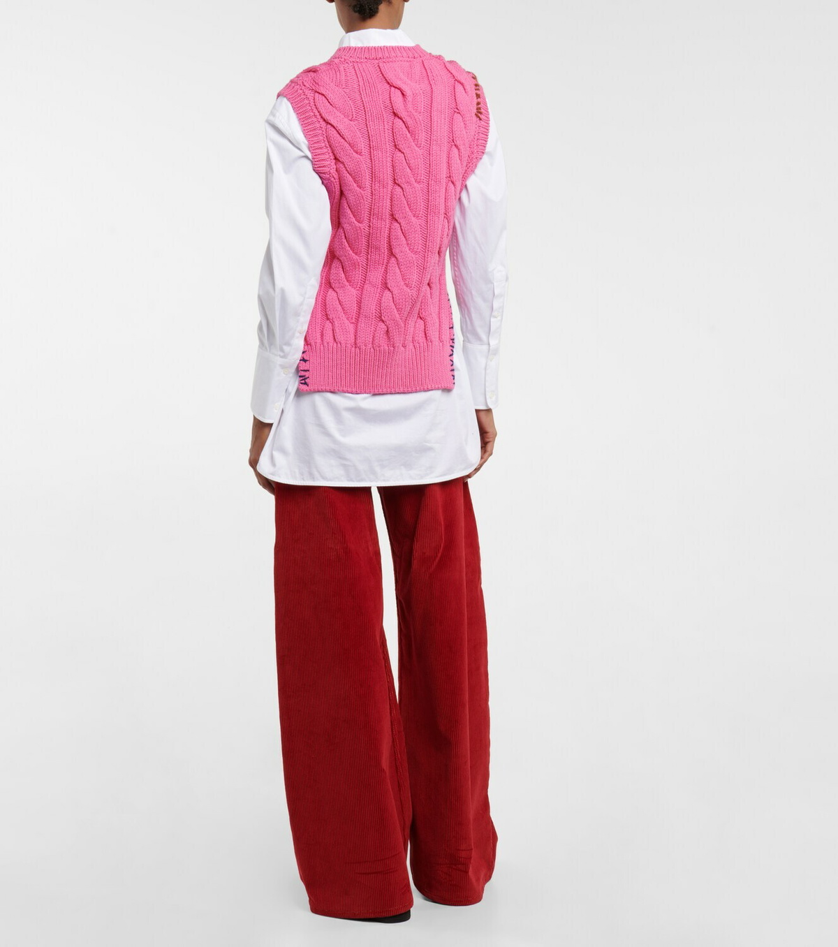 Marni - Cable-knit wool vest Marni