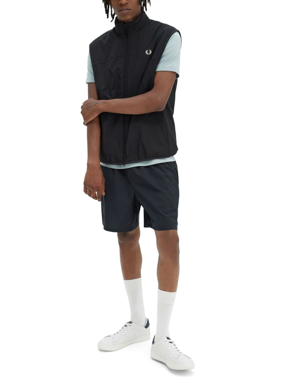 Fred Perry Vests With Logo Fred Perry
