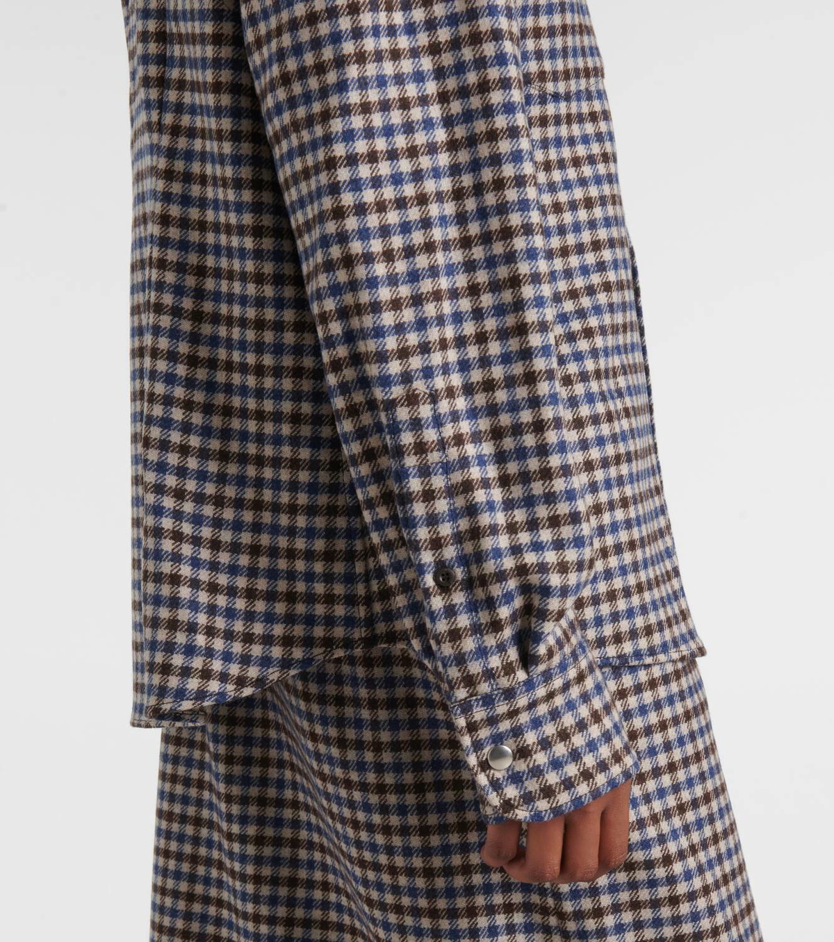 Prada Checked wool shirt Prada