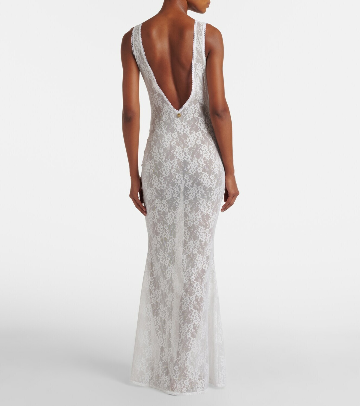 Bananhot Adel sheer lace maxi dress Bananhot