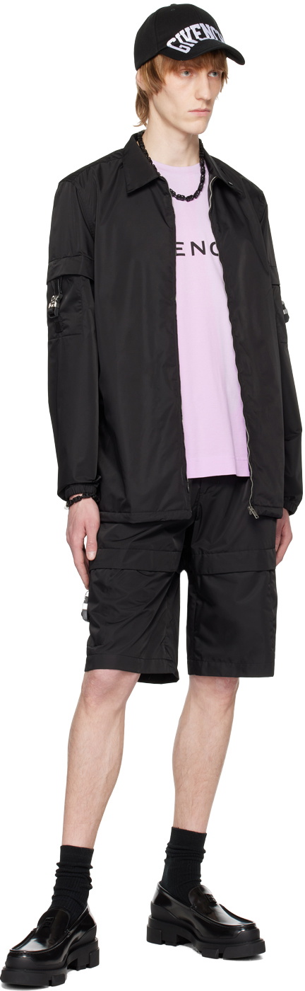 Givenchy Black Buckle Shorts Givenchy